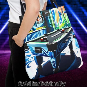 Pool League Billard Game Room Tote Bag, Pool Player Travel Bag, Pool ...