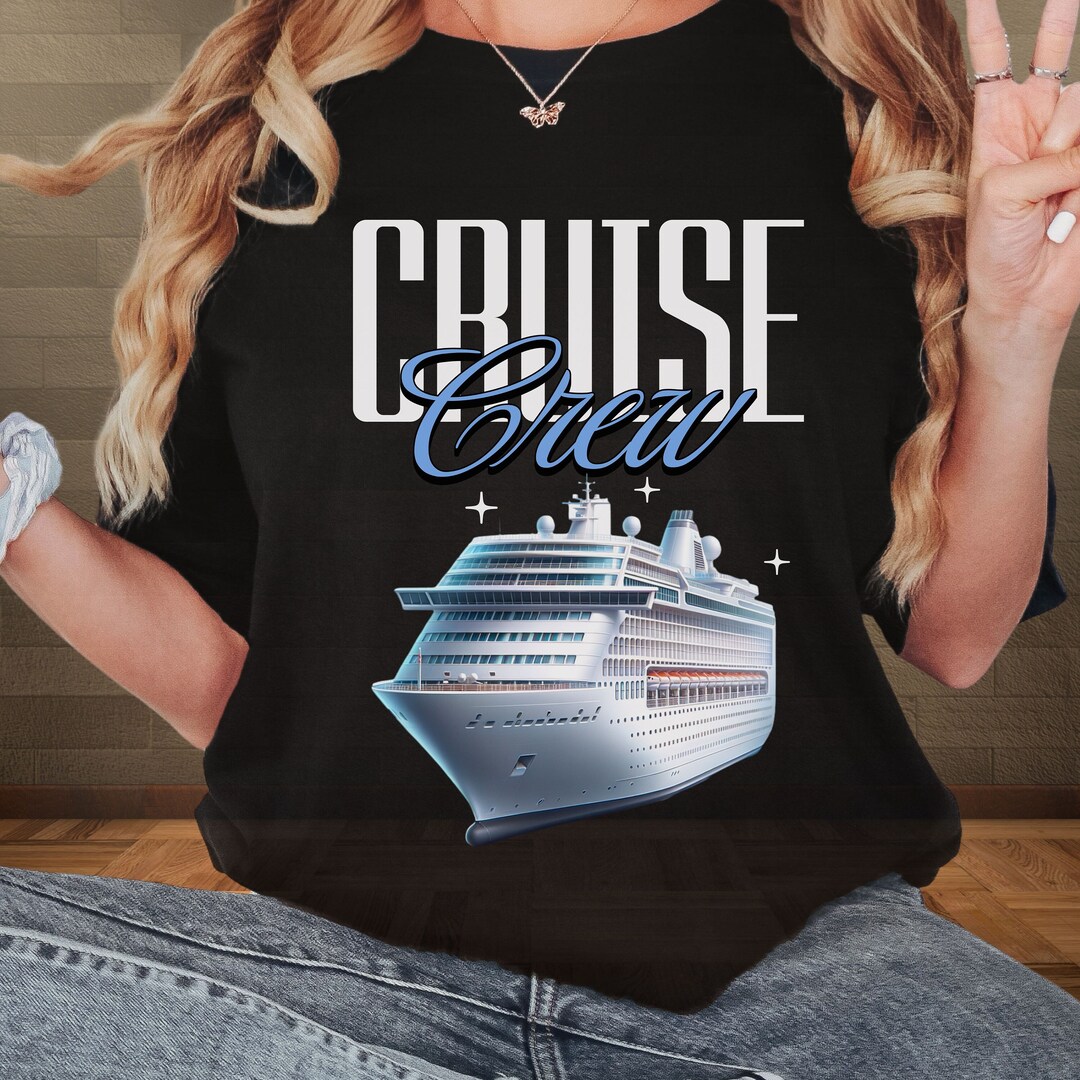 Cruise Crew Matching Group T-shirt, Family Nautical Summer Vacation ...