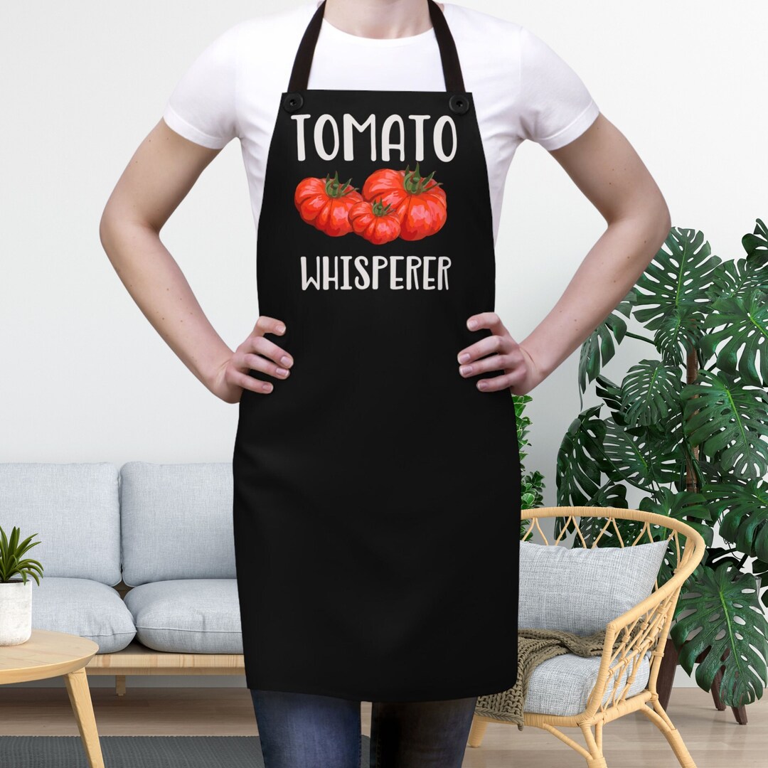 Tomato Apron, Funny Vegetable Saying Joke Kitchen Accessories, Summer ...