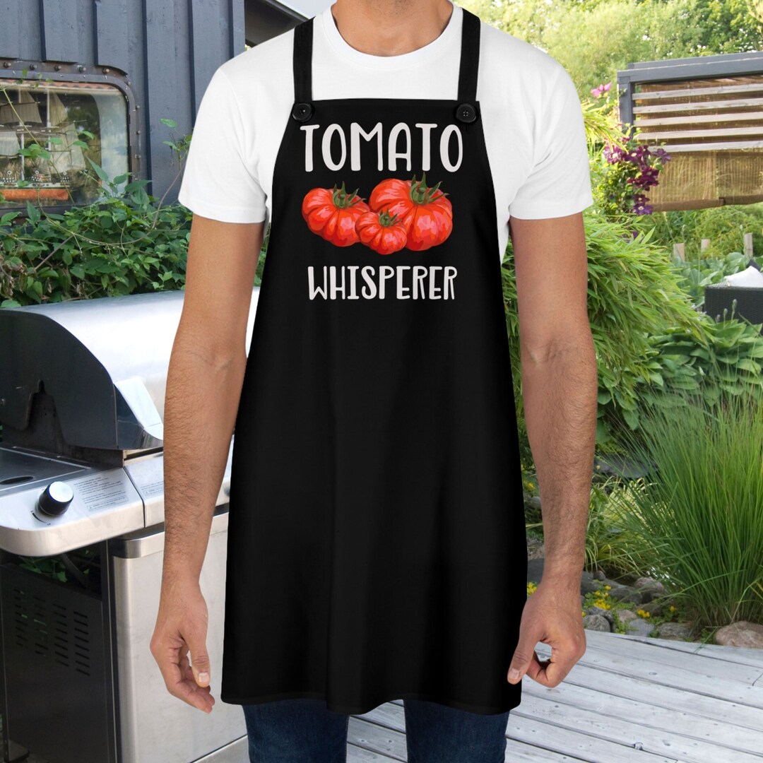 Tomato Apron, Funny Vegetable Saying Joke Kitchen Accessories, Summer ...