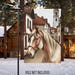 Horse Flag, Outdoor Country Western Vintage Inspired Nostalgia Home ...