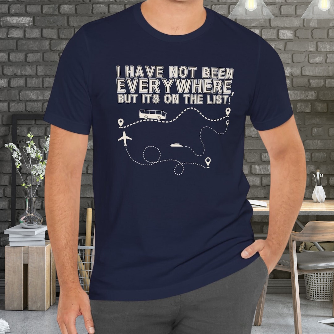 Vacation Pun T-shirt, Funny Travel Trip Quote Saying Graphic Tee Shirt ...