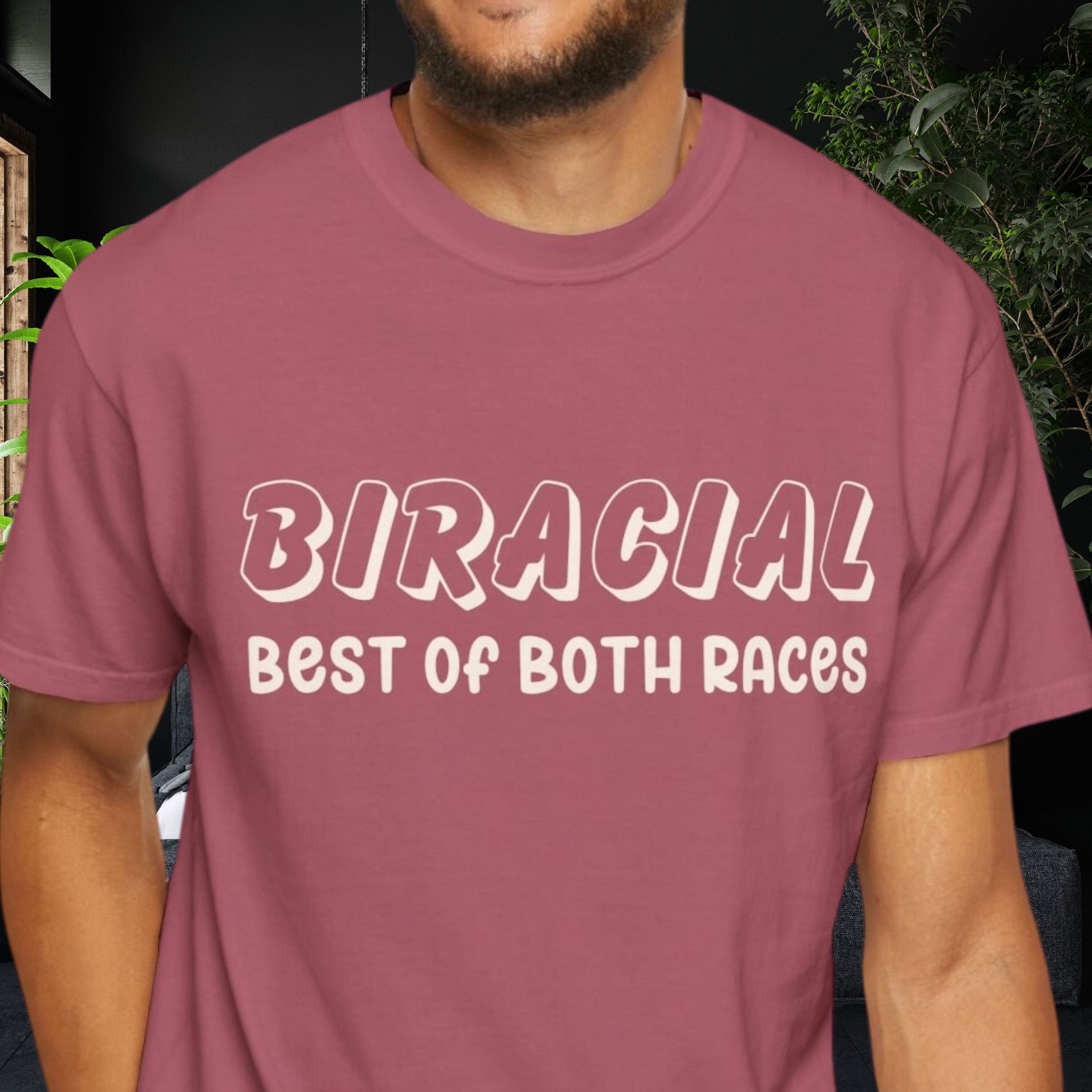 Mixed Race Quote T-shirt, Unisex Plus Size Biracial Tee Shirt ...