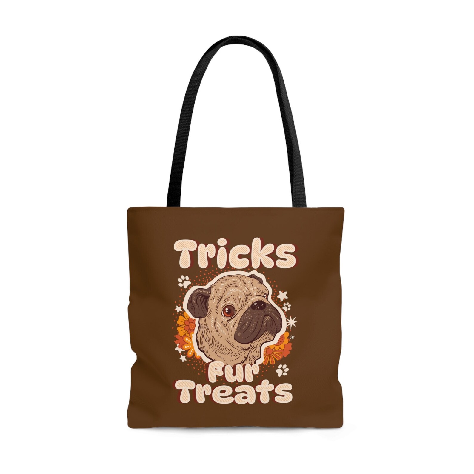 Pug Tote Bag, Funny Dog Quote Gift, Cute Sarcastic Pet Saying Present ...