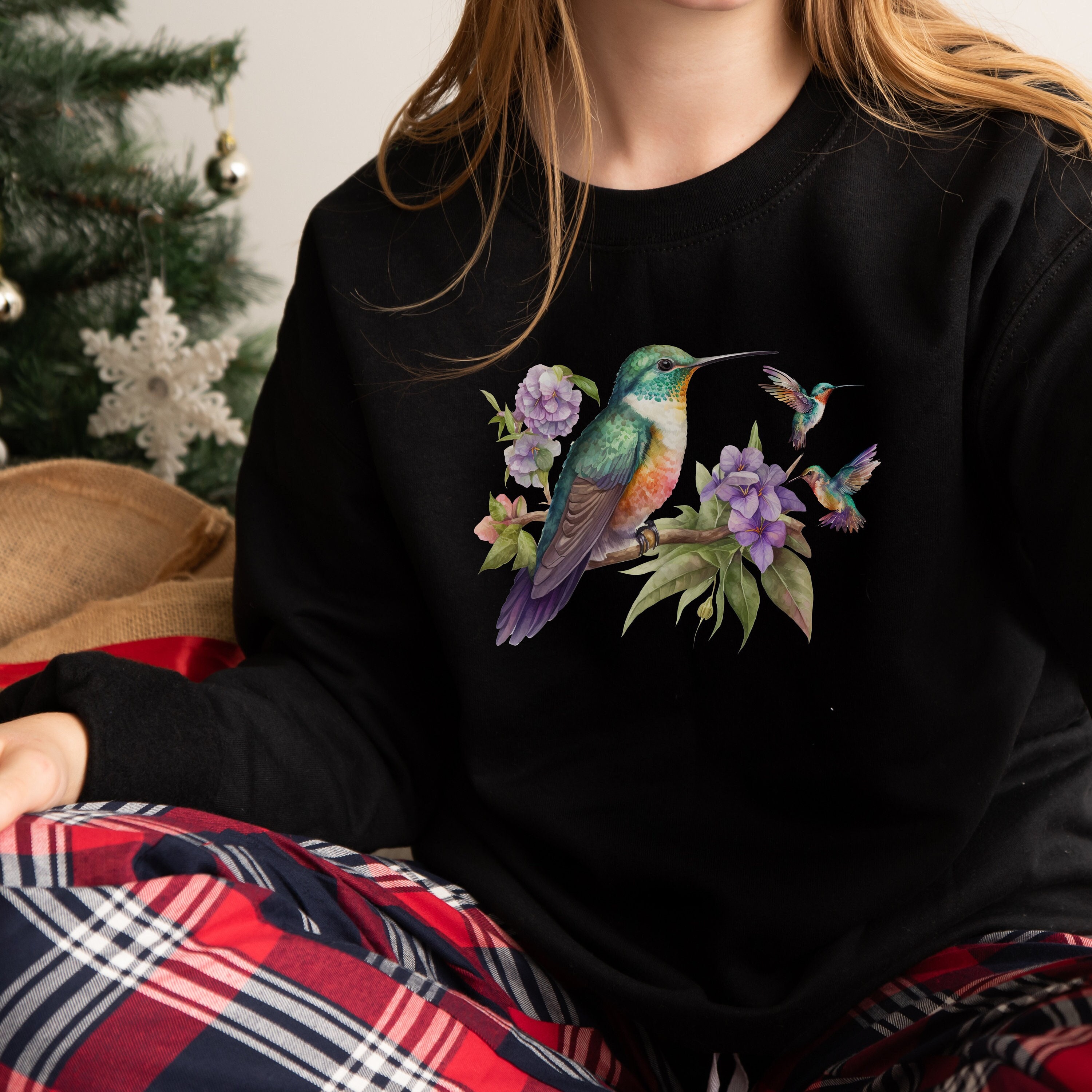 Hummingbird Sweatshirt, Bird Lover Top, Bird Watcher Shirt, Love ...