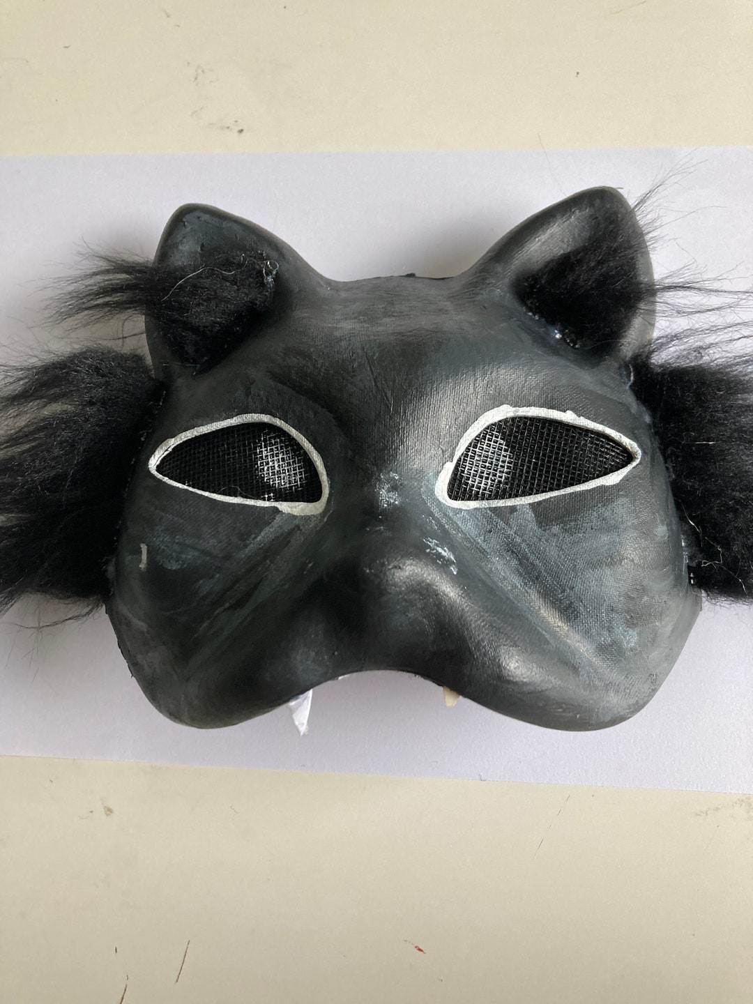 Black Cat Mask - Etsy