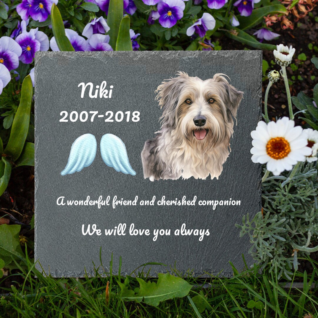 Pet Memorial Headstone Dog Memorial Cat Memorial Dog Memorial Gift Pet ...