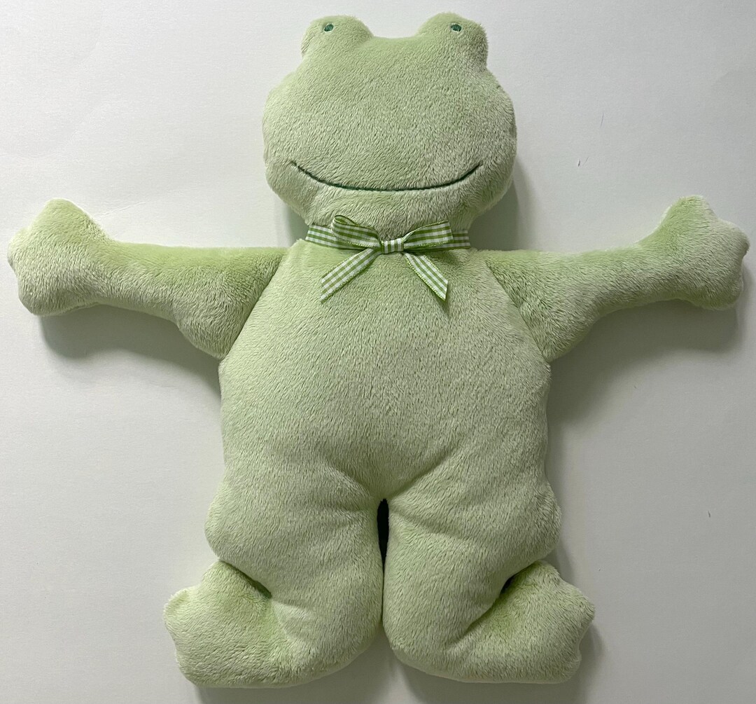 Handsewn Froggy Plushie Stuffed Animal - Etsy