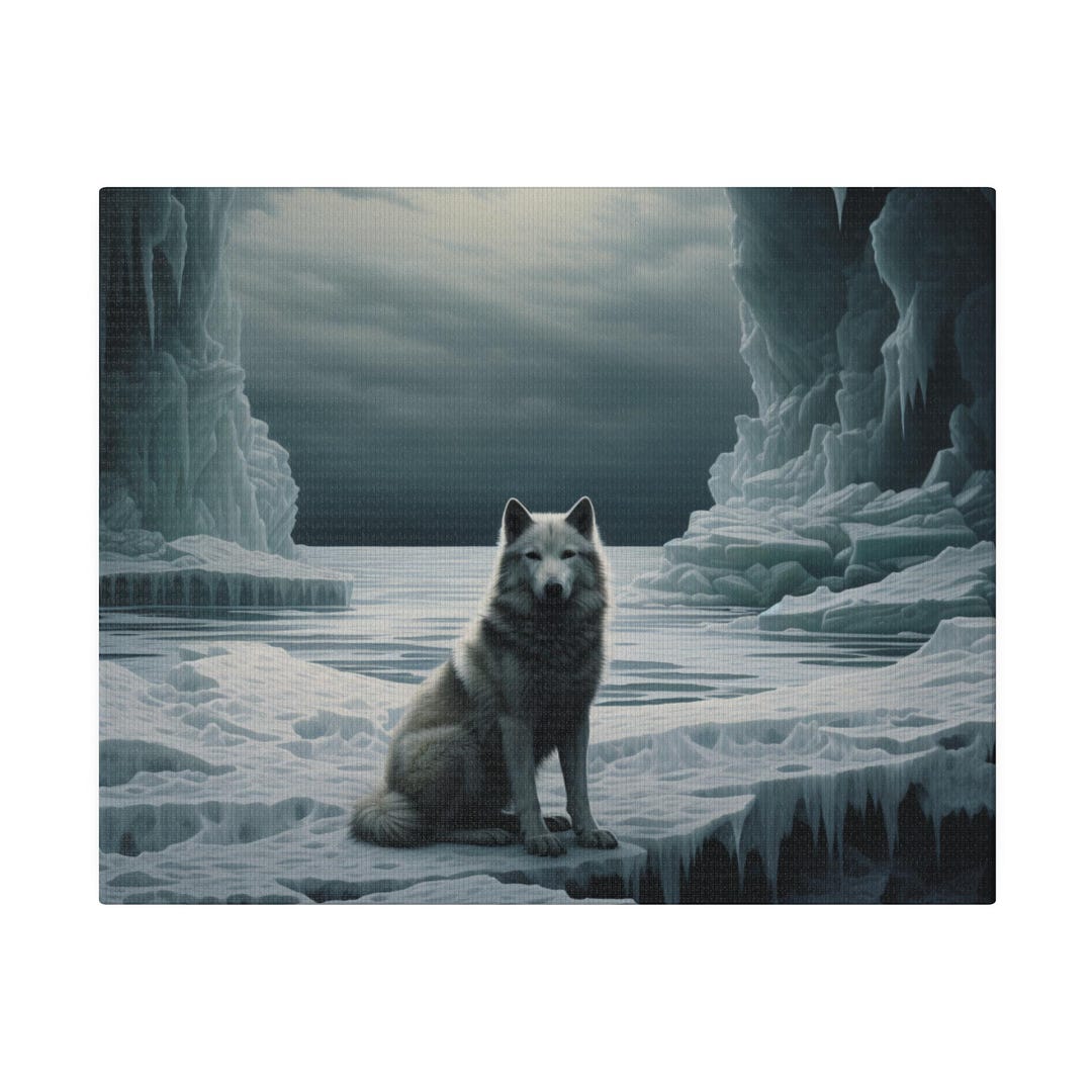 Wolf Wall Art Canvas, Wolf Canvas, Wolf Wall Art, Animals Wall Art ...