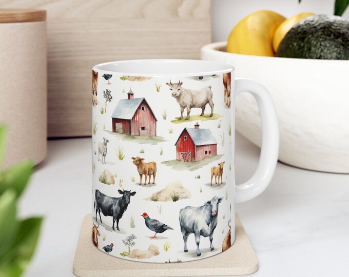 Custom Farmstead Mug Grandparents Farm Gift Ranch Mug Family Farm Mug ...