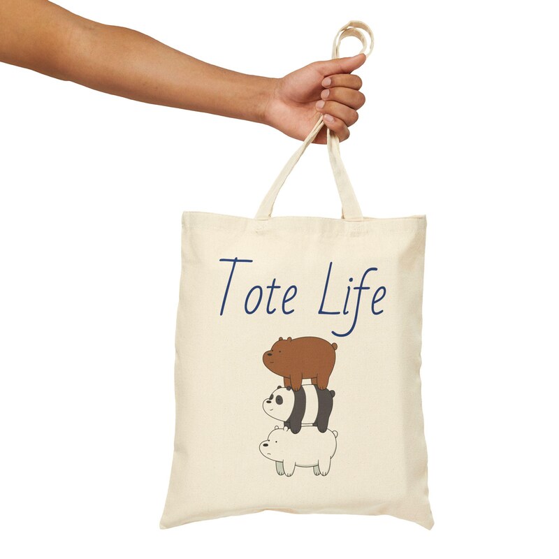 Bear Tote Bag - Etsy