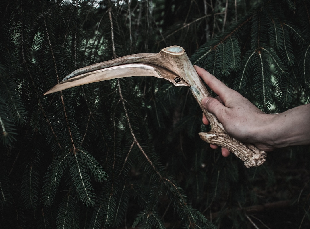 Enchanted Altar Brass Sickle: Herbs and Magic of Appalachia - Etsy