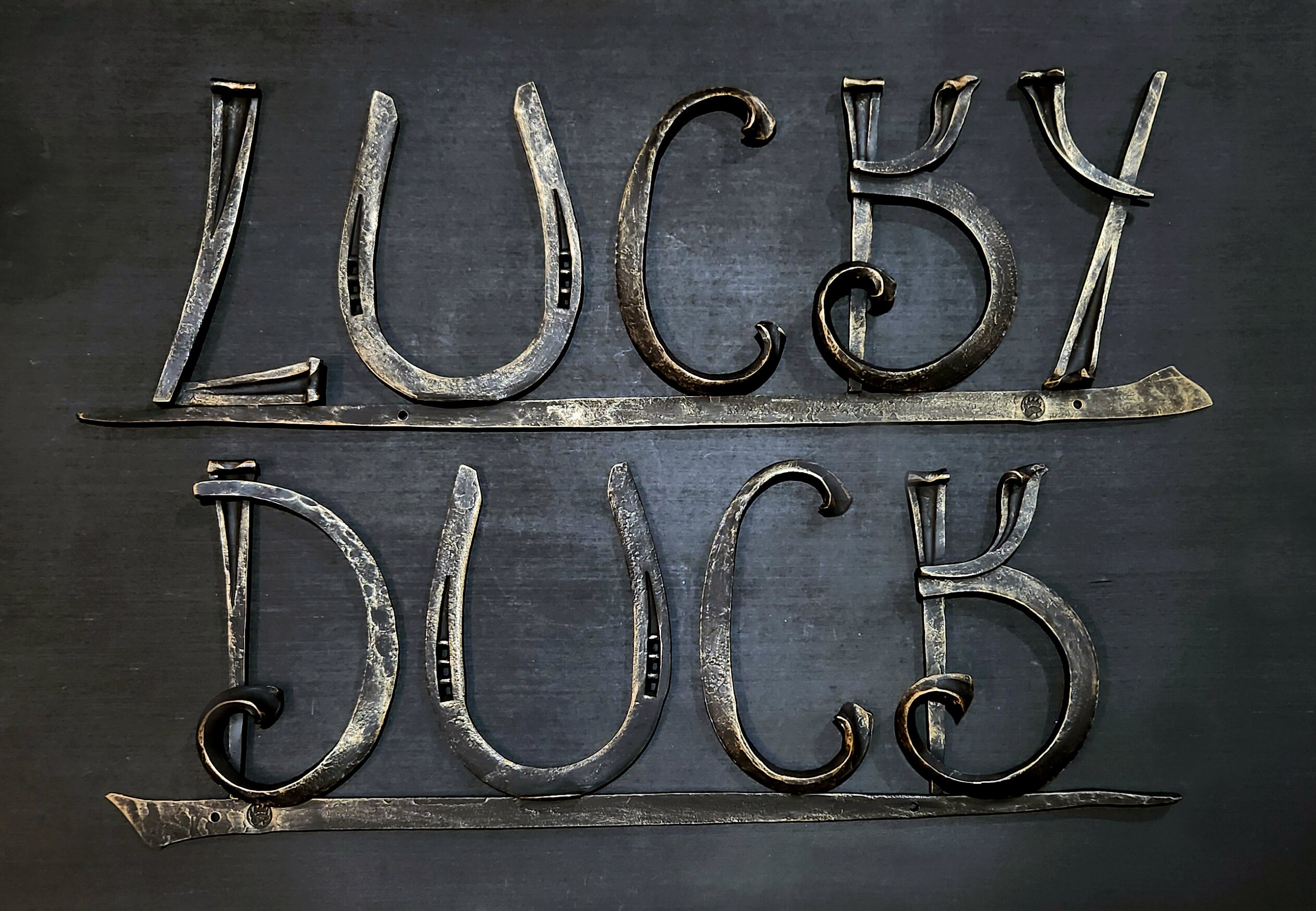 6 Custom House Number or Lettering Address Sign Metal Home Decor Plaque ...