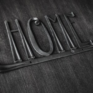 6" Custom House Number or Lettering Address Sign - Metal Home Decor ...