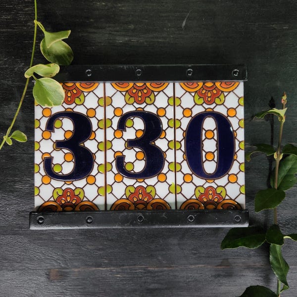 Tile House Numbers - Etsy