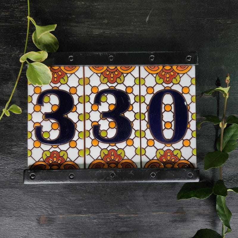 Tile House Numbers - Etsy