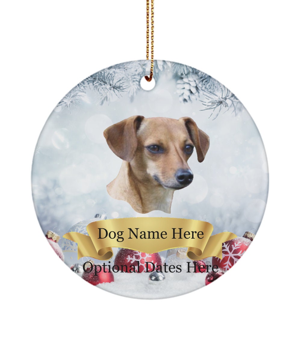 Chiweenie Christmas Ornament, Chiweenie Ornament, Chiweenie Gift ...
