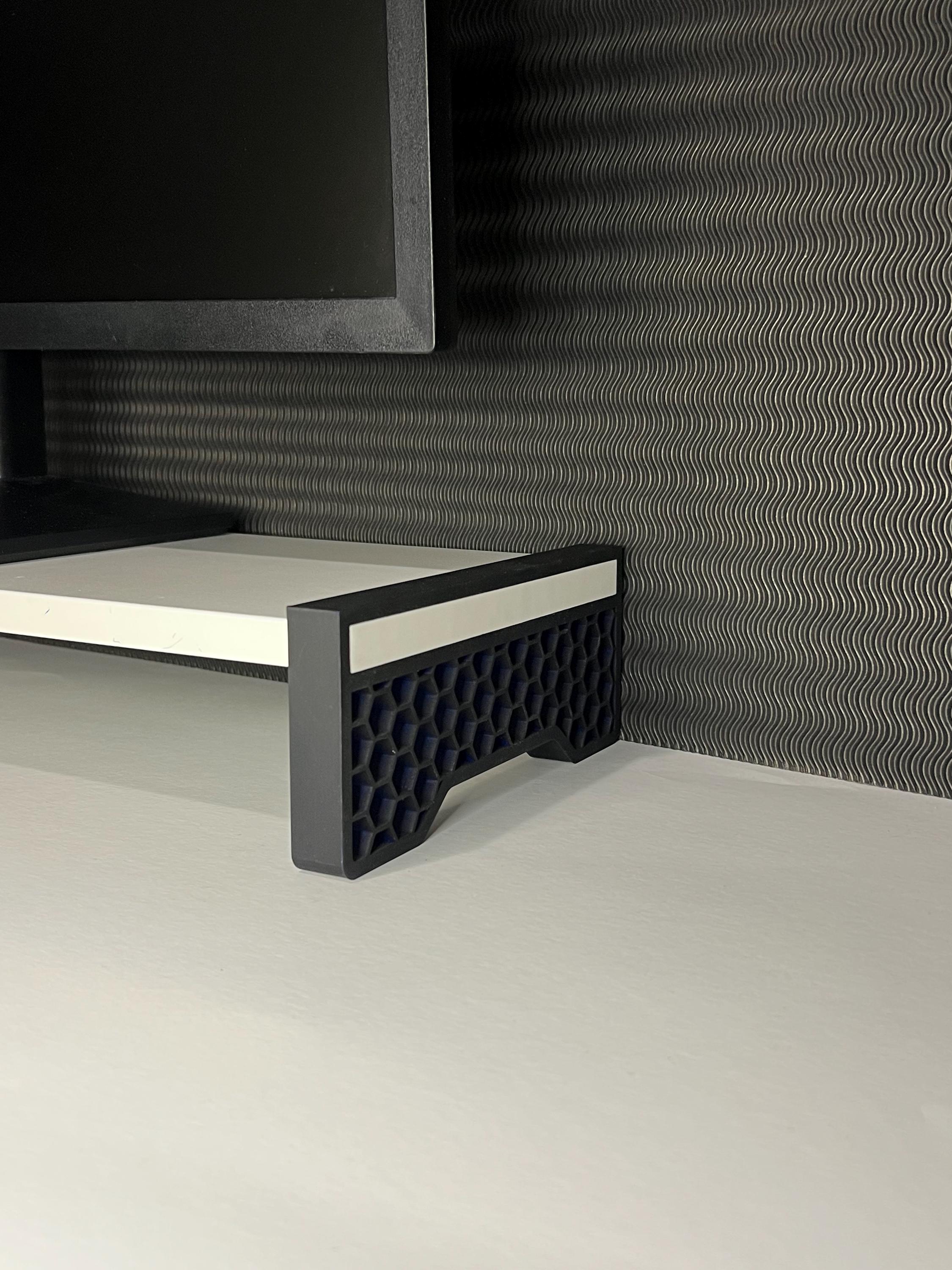 Legs for Monitor Stand DIY Ikea Burhult Legs Desk Organizer Monitor ...