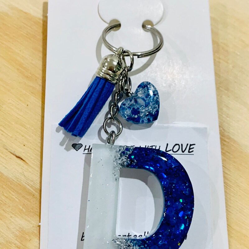 Alphabet Keychain - Etsy