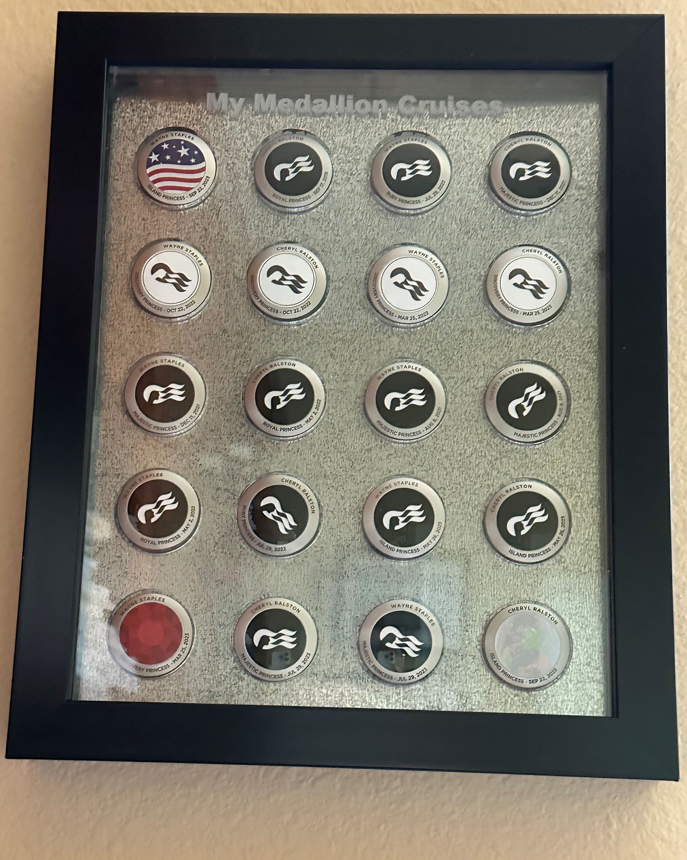 Cruise Medallion Display Plaque - Etsy