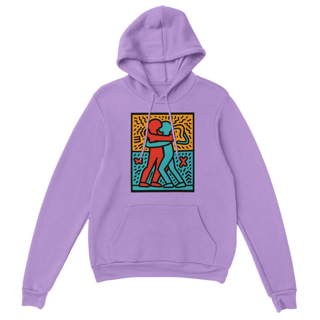 Artist - Keith Haring -hug - Love - Pop Art - Street Art - Premium ...