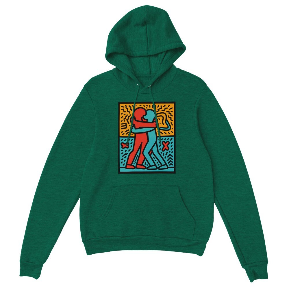 Artist - Keith Haring -hug - Love - Pop Art - Street Art - Premium ...