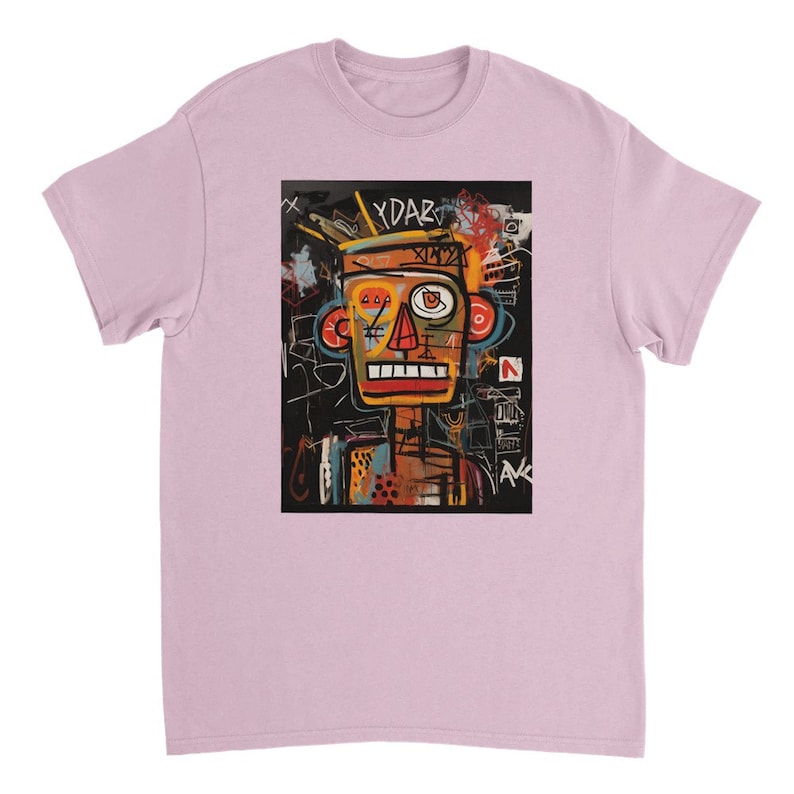 Artist Jean-michel Basquiat Portrait No2 Heavyweight Unisex Crewneck T ...