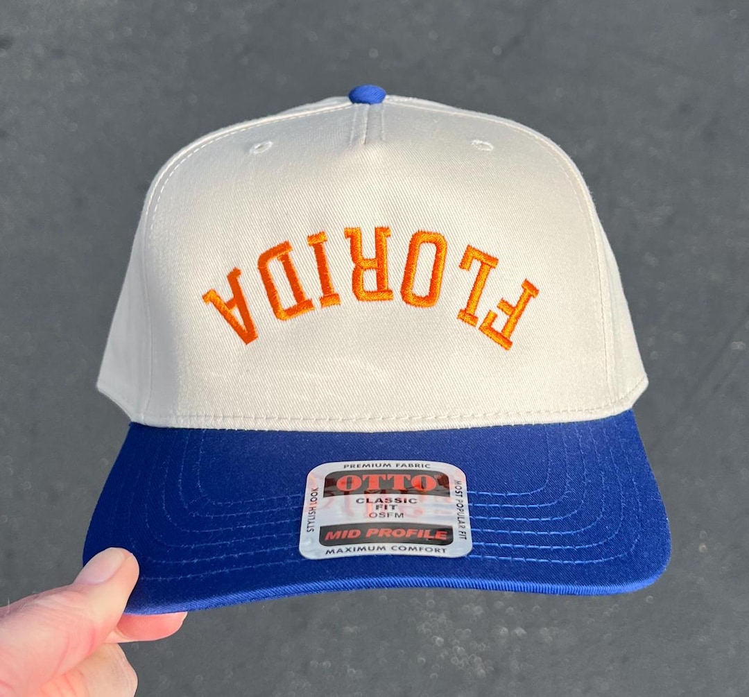 Florida Upside Down Hat, Florida Two-tone Hat, Gators Hat, Gators ...