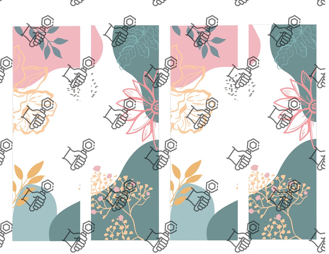 Bookmark Backgrounds JPEG - Etsy