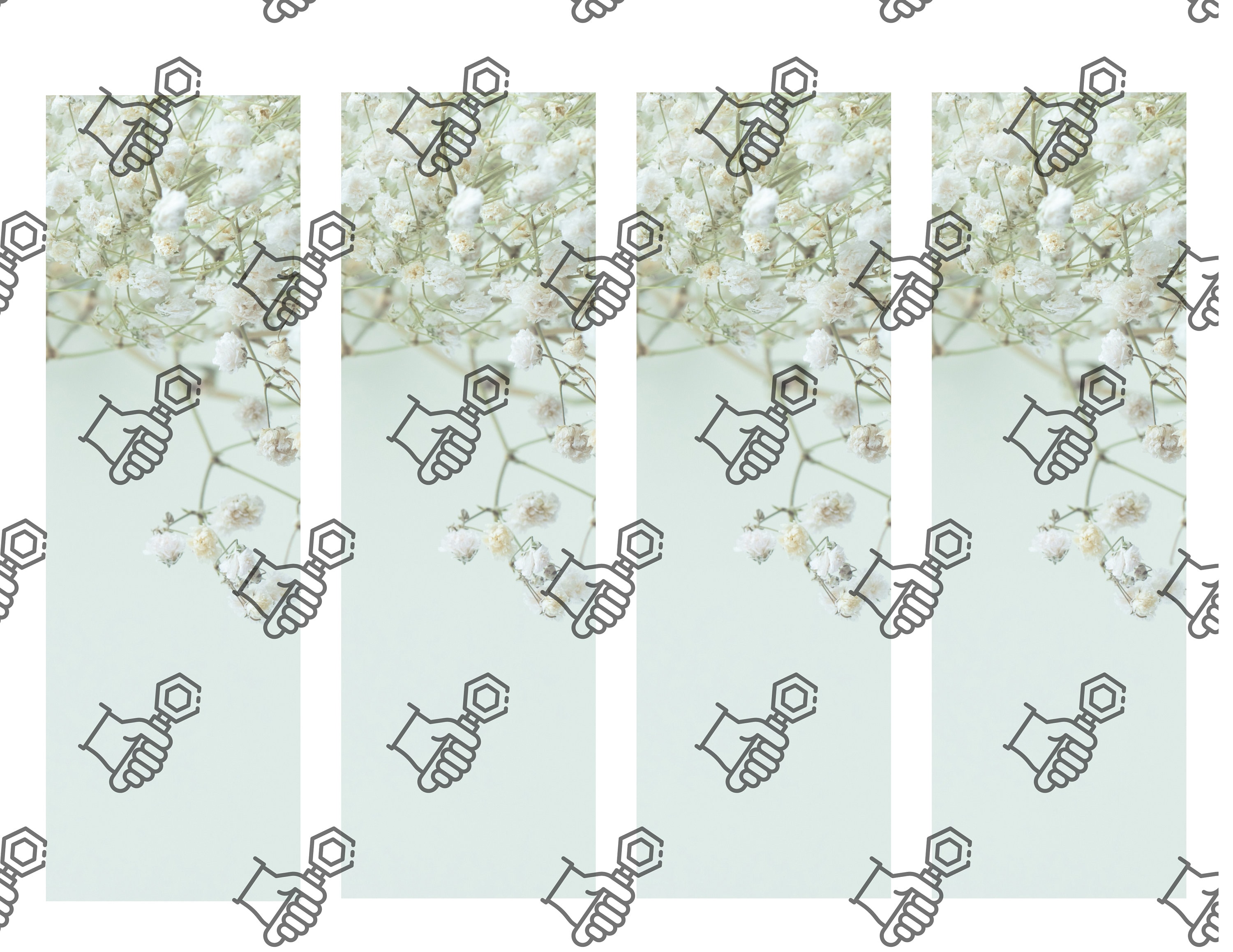 Bookmark Backgrounds JPEG - Etsy