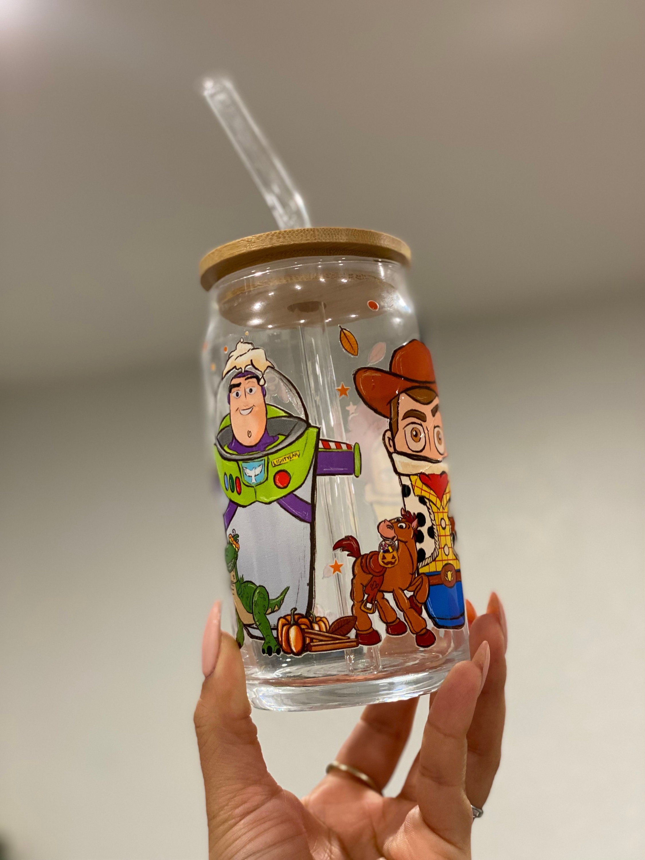 Toy Story Glass Cup - Etsy