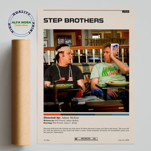 Step Brothers / Step Brothers Poster / Minimalist Movie Poster ...