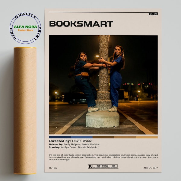Booksmart Print - Etsy