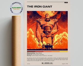 The Iron Giant Movie Poster - Etsy