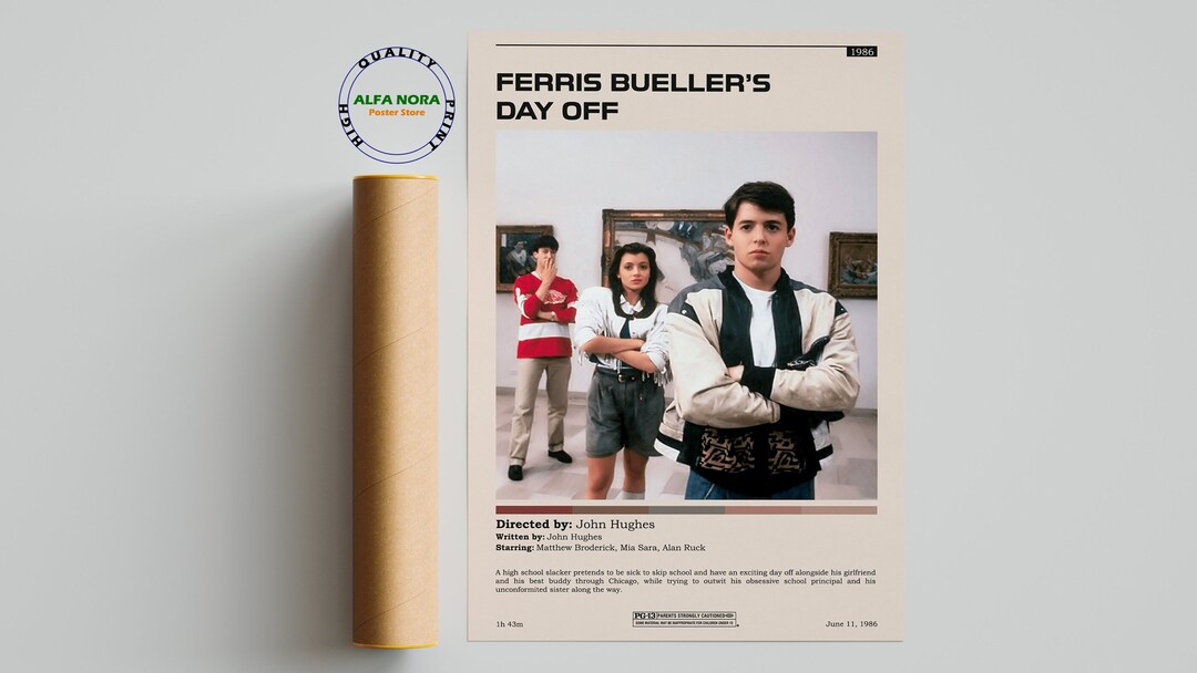 Ferris Bueller's Day off / Ferris Bueller's Day off - Etsy