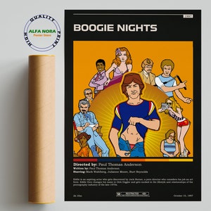 Boogie Nights / Boogie Nights Poster / Minimalist Movie Poster ...