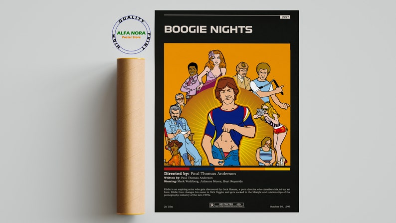 Boogie Nights / Boogie Nights Poster / Minimalist Movie Poster ...