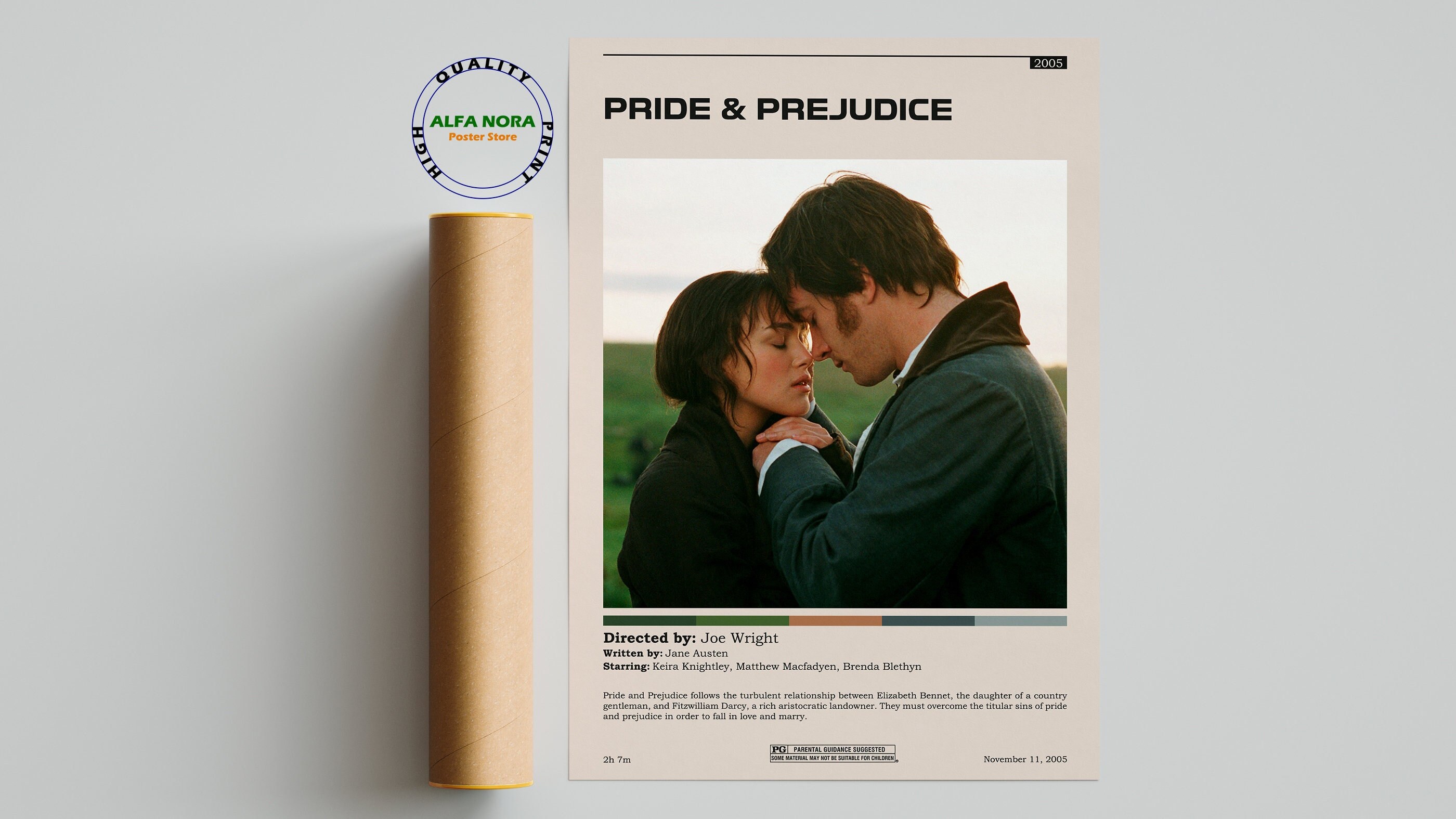 Pride And Prejudice Poster 2005