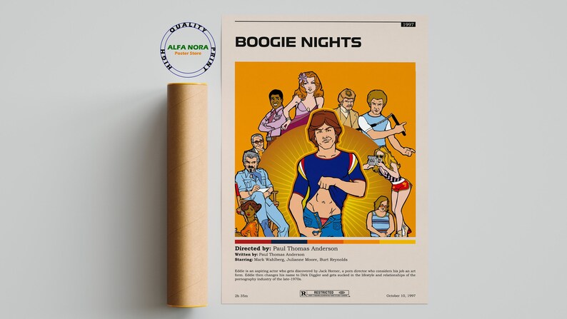 Boogie Nights / Boogie Nights Poster / Minimalist Movie Poster ...