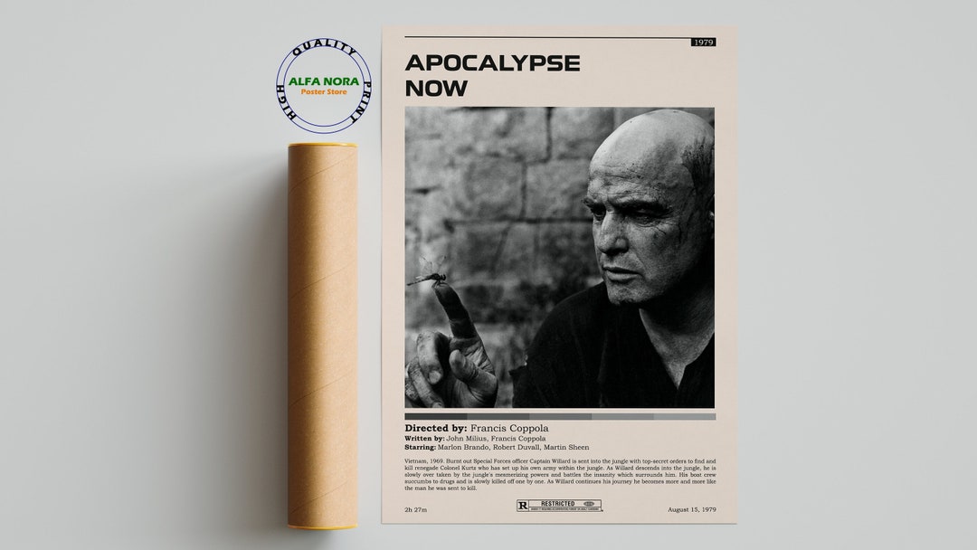 Apocalypse Now / Apocalypse Now Poster / Minimalist Movie Poster ...