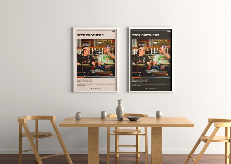 Step Brothers / Step Brothers Poster / Minimalist Movie Poster ...