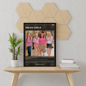 Mean Girls / Mean Girls Poster / Minimalist Movie Poster / Vintage ...