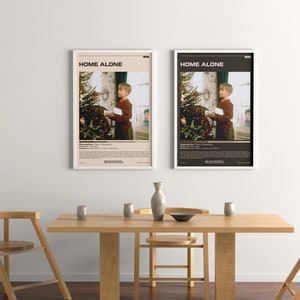 Home Alone / Home Alone Poster / Minimalist Movie Poster / Vintage ...