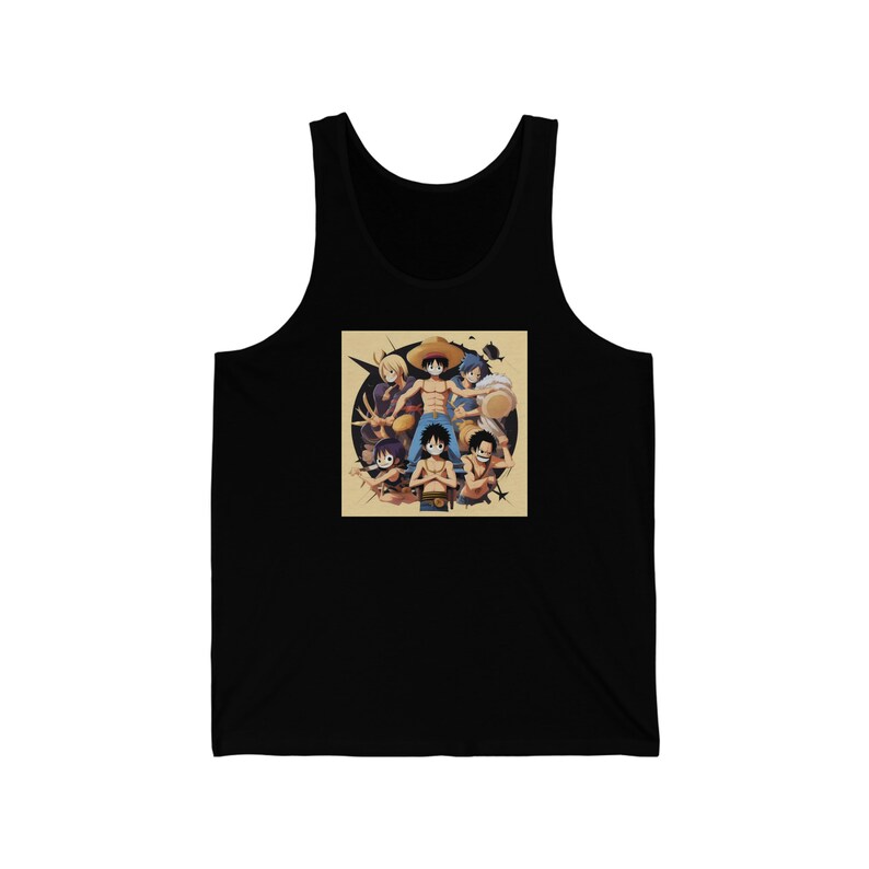 One Piece Anime Tank Tops - Etsy
