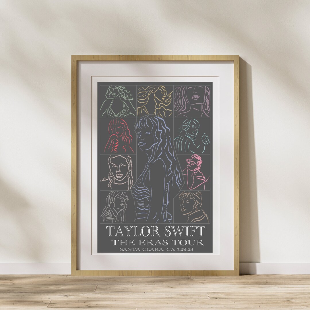Beige Custom Minimalist Taylor Swift Poster Digital Downloads Custom ...