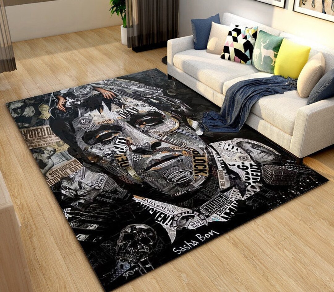 Scarface Rug Tony Montana Rug Films Art Design Movies Rug - Etsy