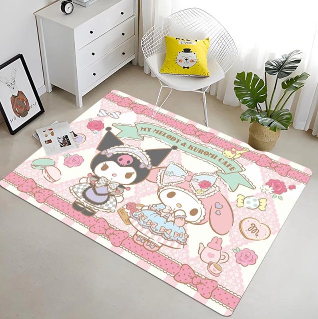 My Melody and Kuromi Rug, Kuromi Rug ,Hello Kitty Carpet sold by Joritz ...