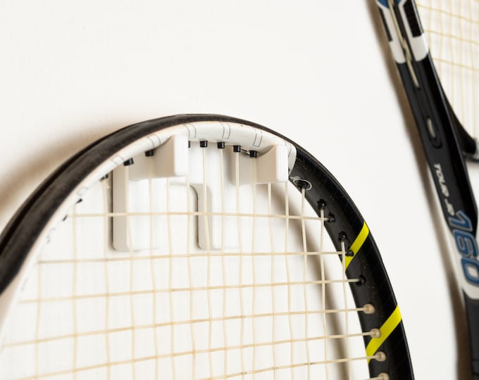 Tennis Racket Wall Hanger Wall Display - Etsy