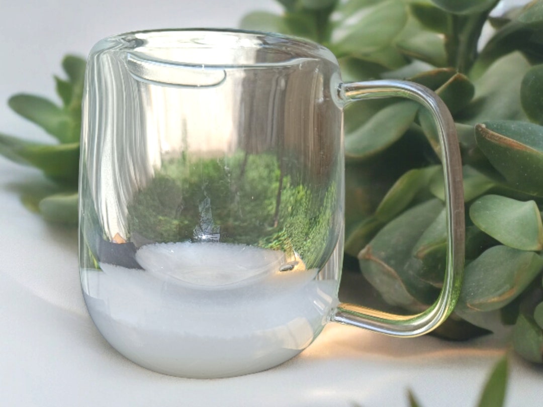 Keshe CO2 GANS Plasma Double-walled Glass Health and Energy Cup & the ...