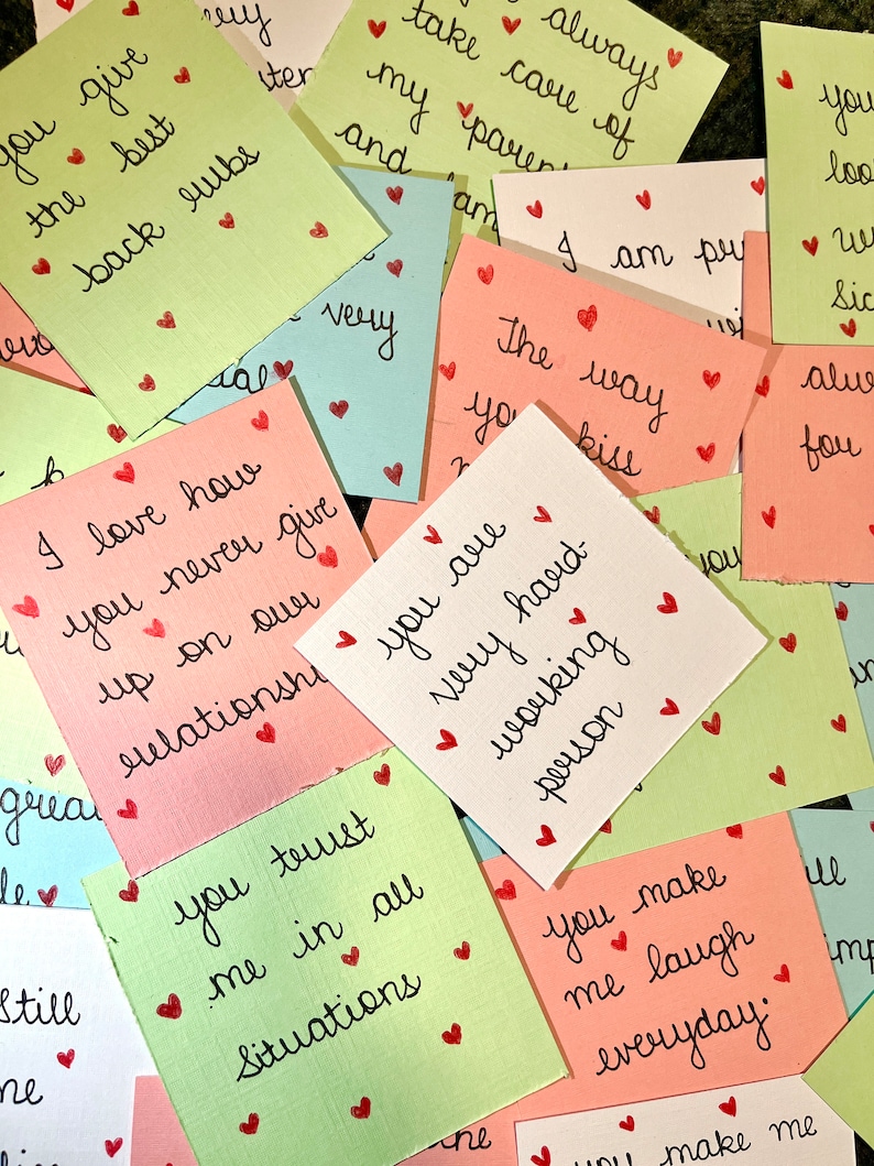 Love Messages in a Jar, 50 Reasons I Love You, Message in a Glass ...